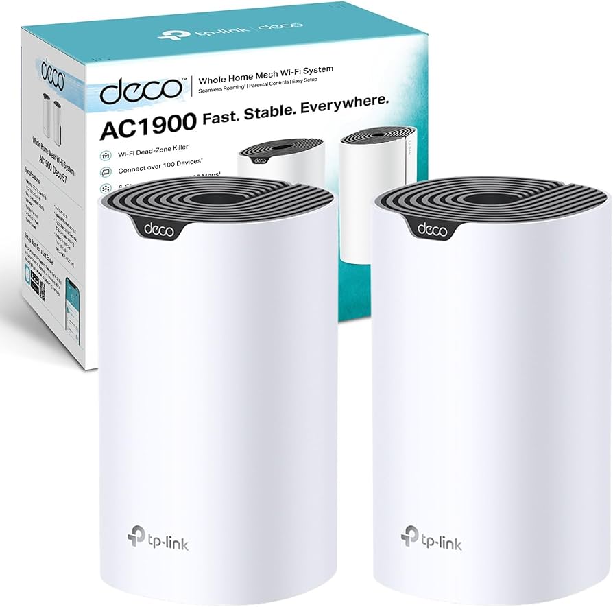 Sistema WiFi Mesh TP-Link Deco S7 (2-Pack) AC1900 | TOQEN